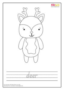Tracing Animals Fine Motor Tracing Skill Book Worksheet - Kidpid