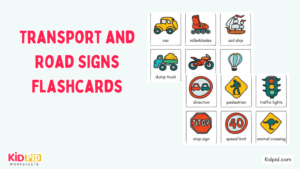 Transport and Road Signs Flashcards - Kidpid