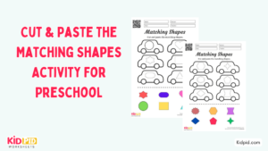 Cut & Paste The Matching Shapes Activity For Preschool - Kidpid