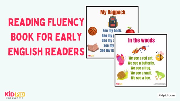 Reading Fluency Book for Early English Readers - Kidpid