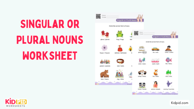 Singular or Plural Nouns Worksheet - Kidpid