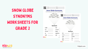 Snow Globe Synonyms Worksheets For Grade 2 - Kidpid