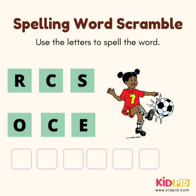 Spelling Word Scramble Worksheets For Grade 2 - Kidpid
