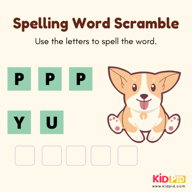 Spelling Word Scramble Worksheets For Grade 2 - Kidpid