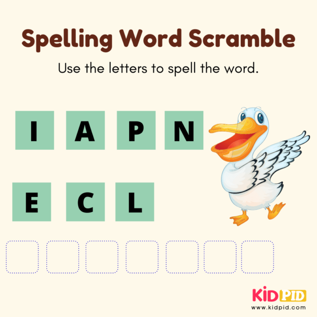 Spelling Word Scramble Worksheets For Grade 2 - Kidpid