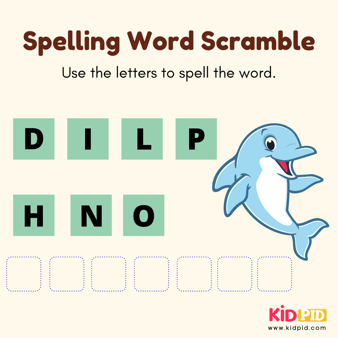 Spelling Word Scramble Worksheets For Grade 2 - Kidpid