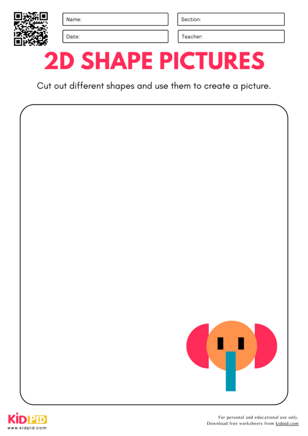 Geometry Worksheets For Grade 2 - Kidpid