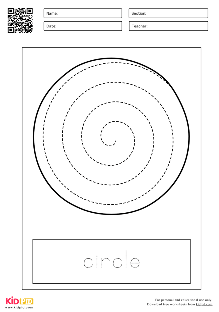 Geometry Worksheets For Kindergarten - Kidpid