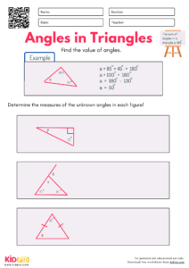 Geometry Worksheets For Grade 6 - Kidpid