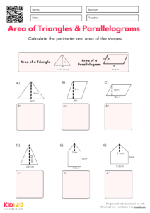 Geometry Worksheets For Grade 6 - Kidpid