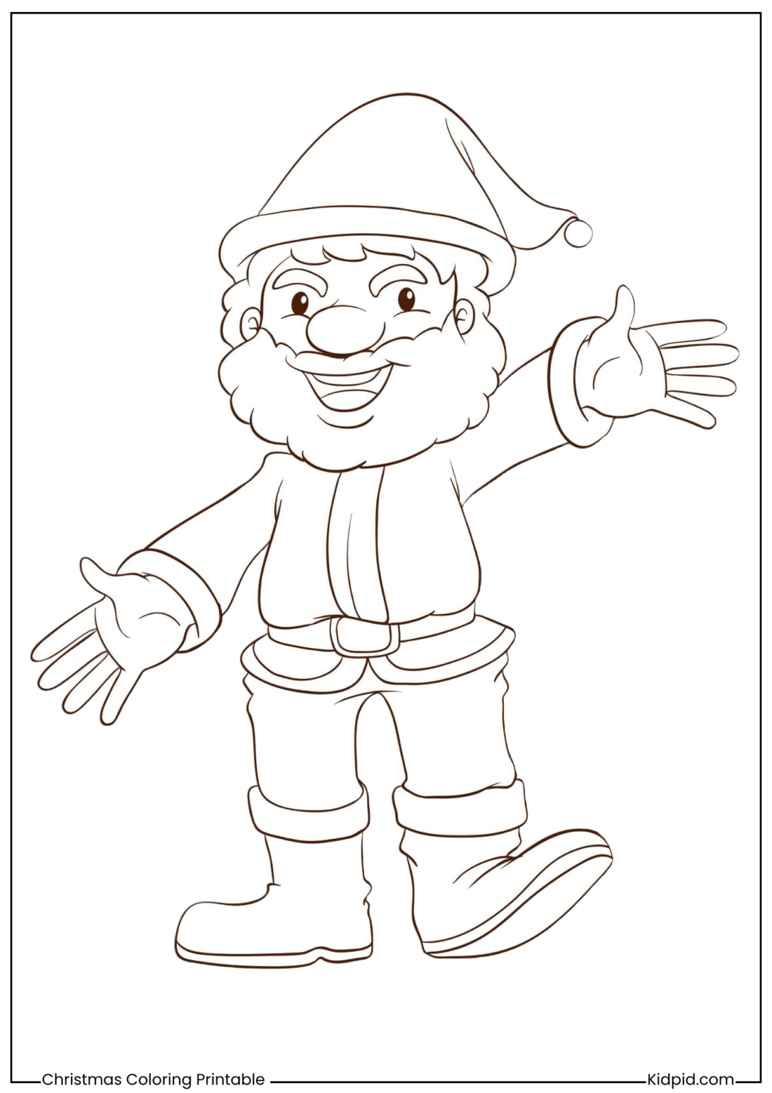 Holiday Coloring Pages to Celebrate Christmas - Kidpid