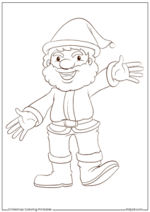 Holiday Coloring Pages to Celebrate Christmas - Kidpid