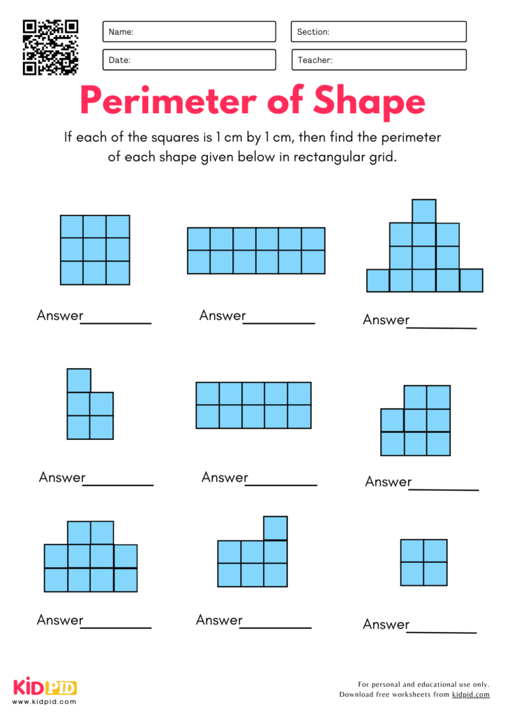 Geometry Worksheets For Grade 2 - Kidpid