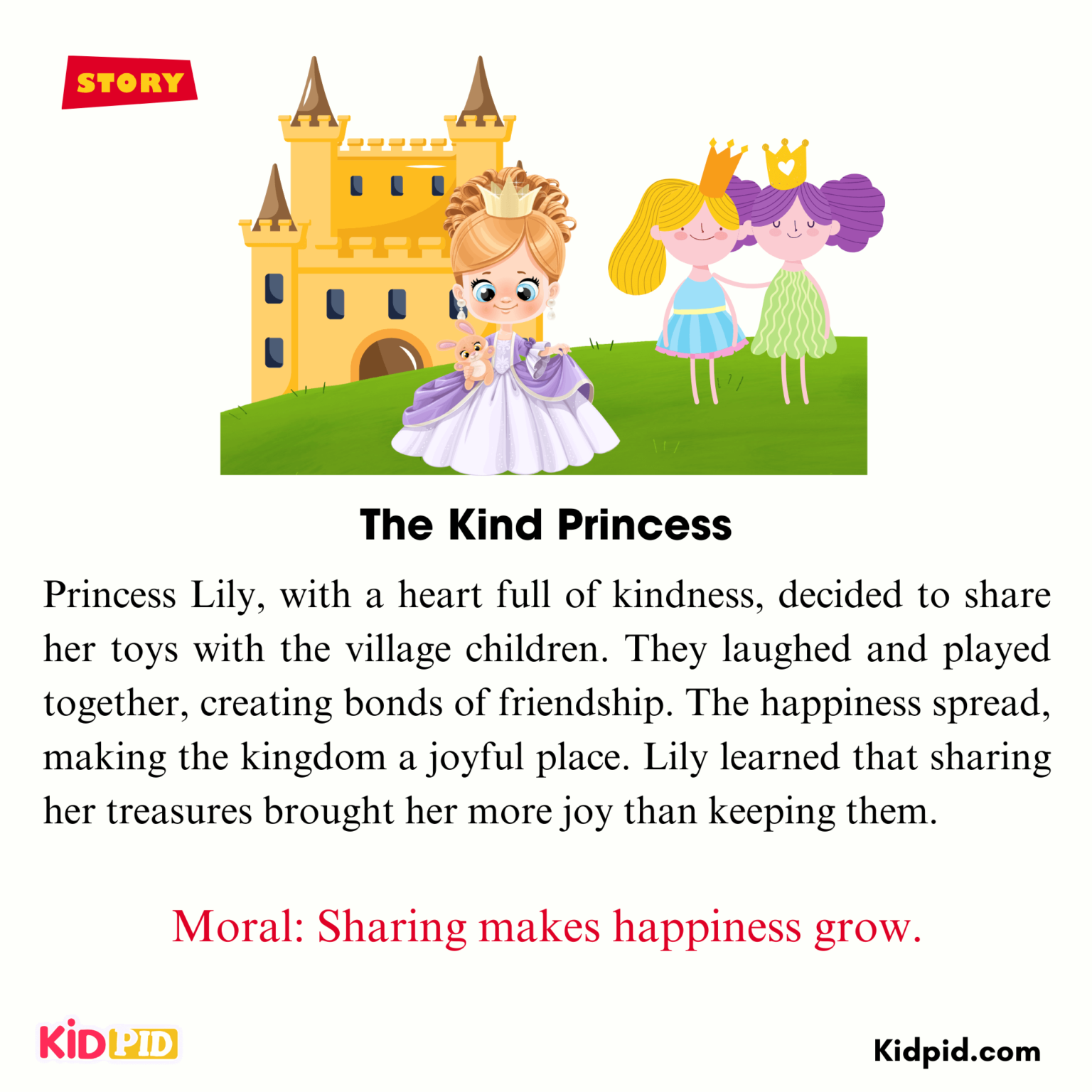 Short Moral Story For Grade 1 - Kidpid