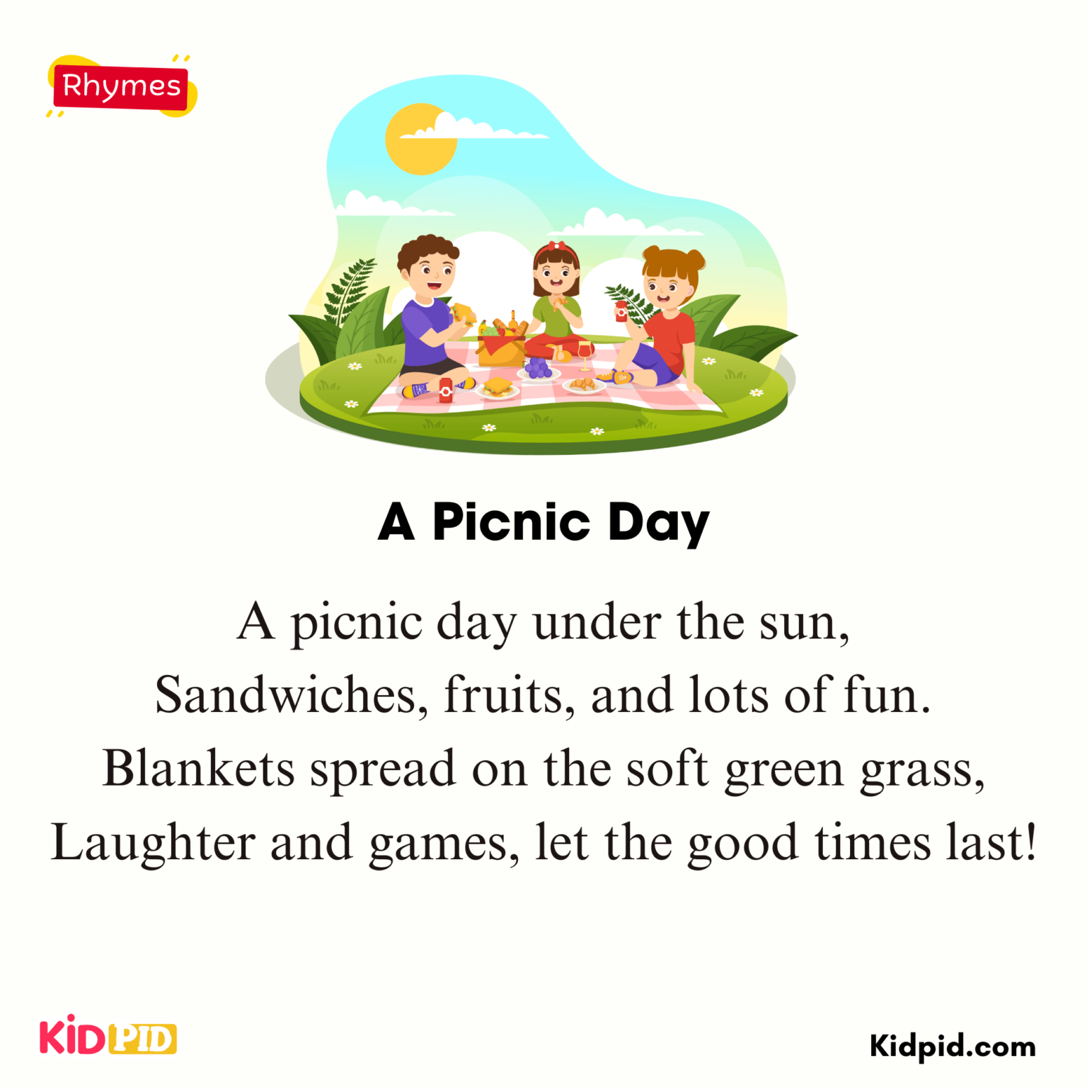 Rhyming Stories for Grade 1 - Kidpid