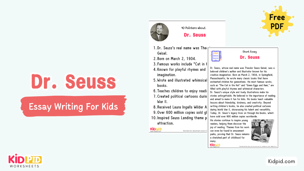 Essay - Dr. Seuss - Kidpid
