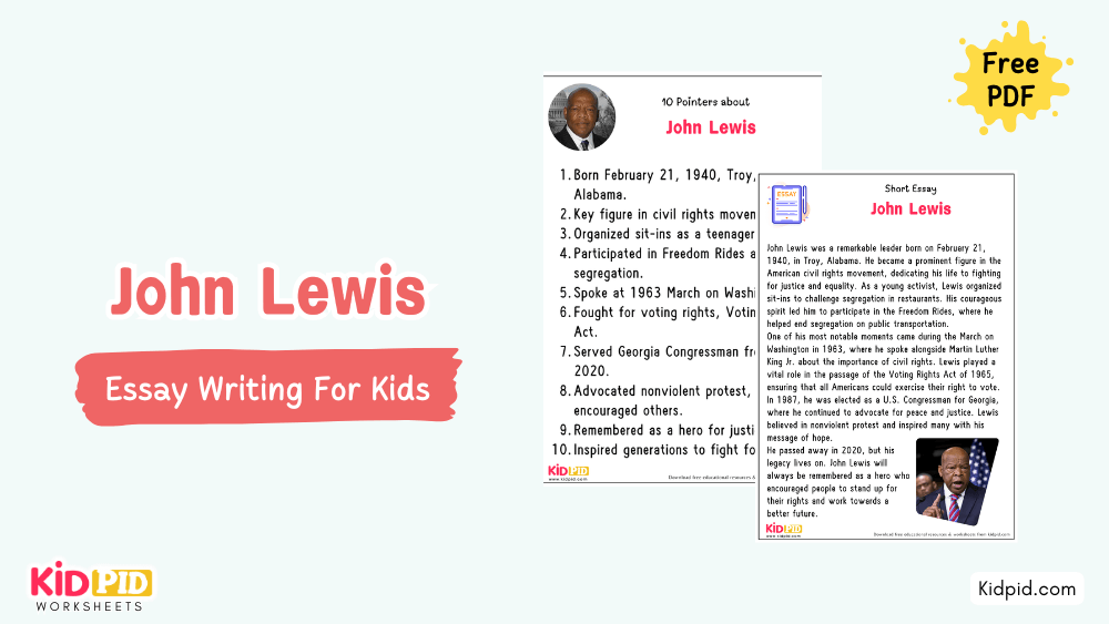 Essay - John Lewis - Kidpid