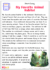 Essay - My Favorite Animal Habitat - Kidpid