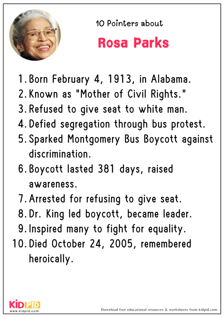 Essay - Rosa Parks - Kidpid