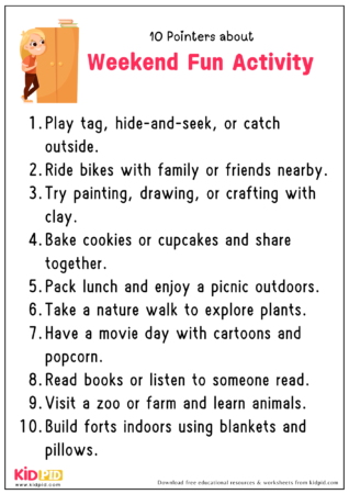 Essay - Weekend Fun Activity - Kidpid