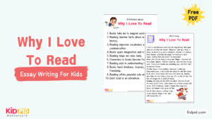 Essay - Why I Love To Read - Kidpid