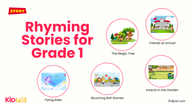 Rhyming Stories for Grade 1 - Kidpid