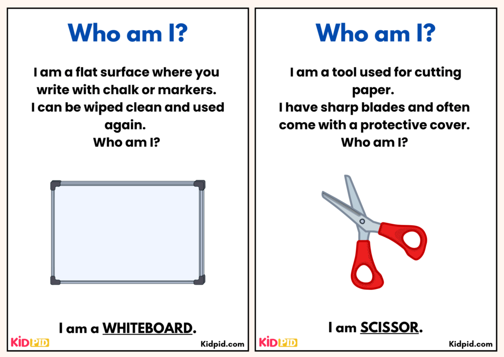 Classroom Riddles For Kids - Kidpid