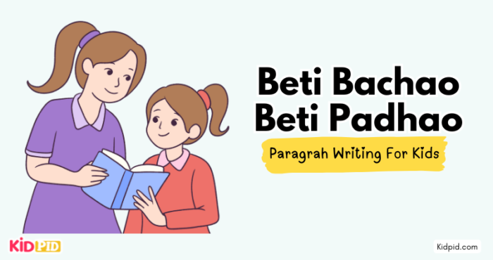 Paragraph on 'Beti Bachao Beti Padhao' - Kidpid