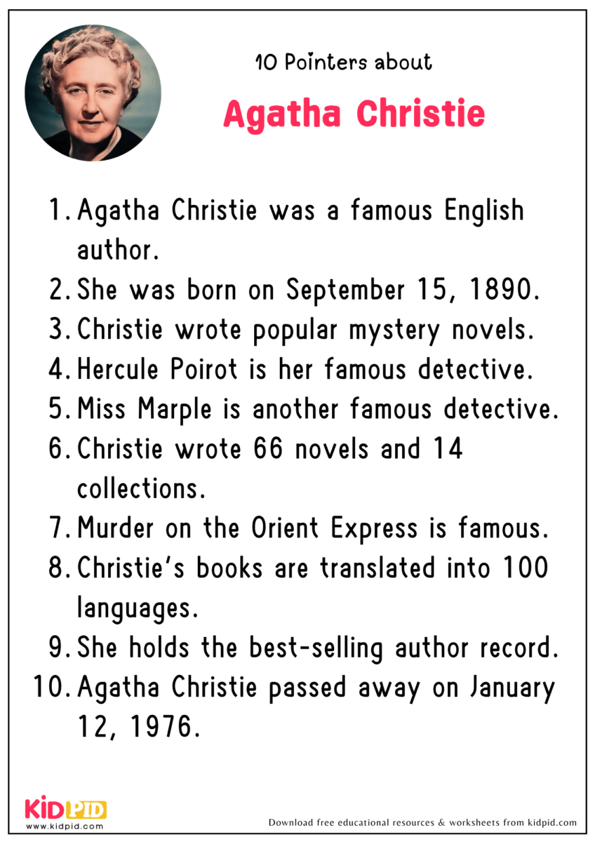 Essay - Agatha Christie - Kidpid