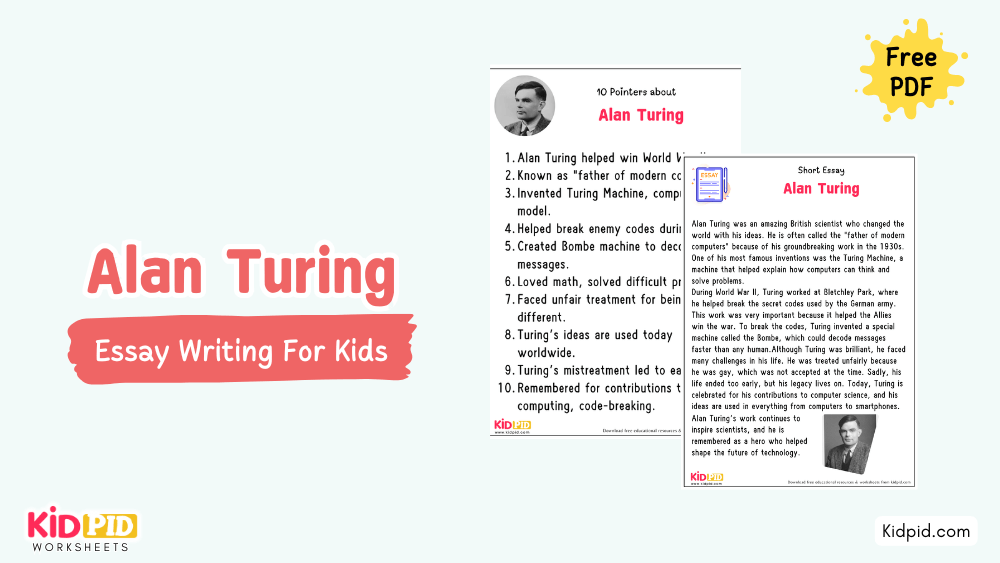 Essay - Alan Turing - Kidpid