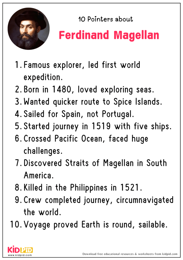 Essay - Ferdinand Magellan - Kidpid