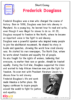 Essay - Frederick Douglass - Kidpid