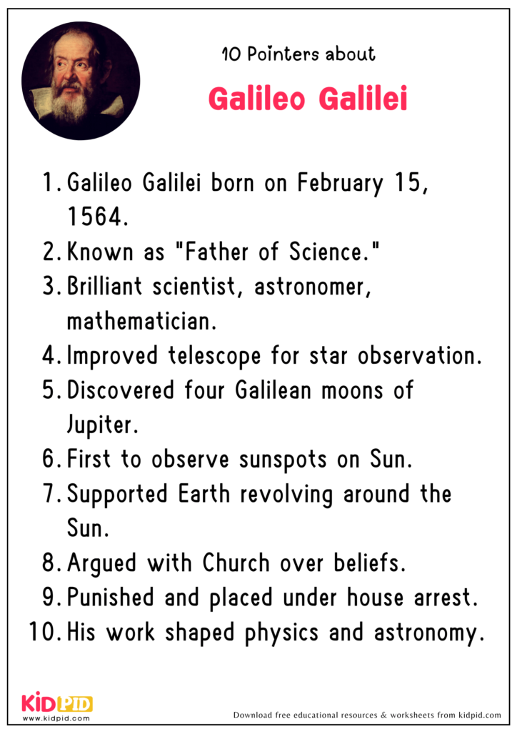 Essay - Galileo Galilei - Kidpid