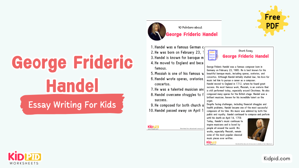 Essay - George Frideric Handel - Kidpid