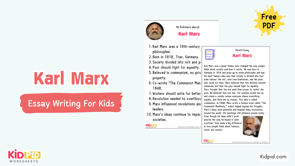 Essay Karl Marx Kidpid