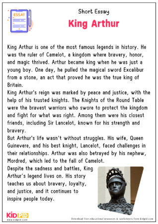 Essay - King Arthur - Kidpid