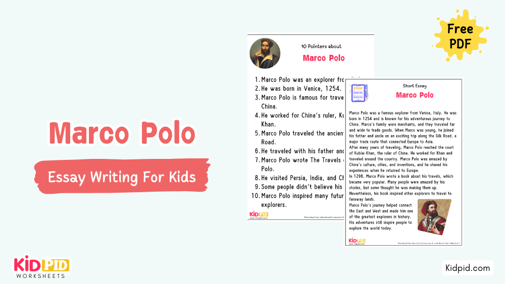 Marco Polo Facts For Kids