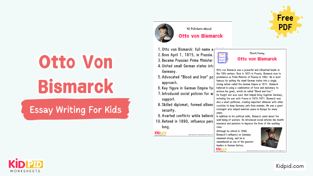 Essay - Otto Von Bismarck - Kidpid