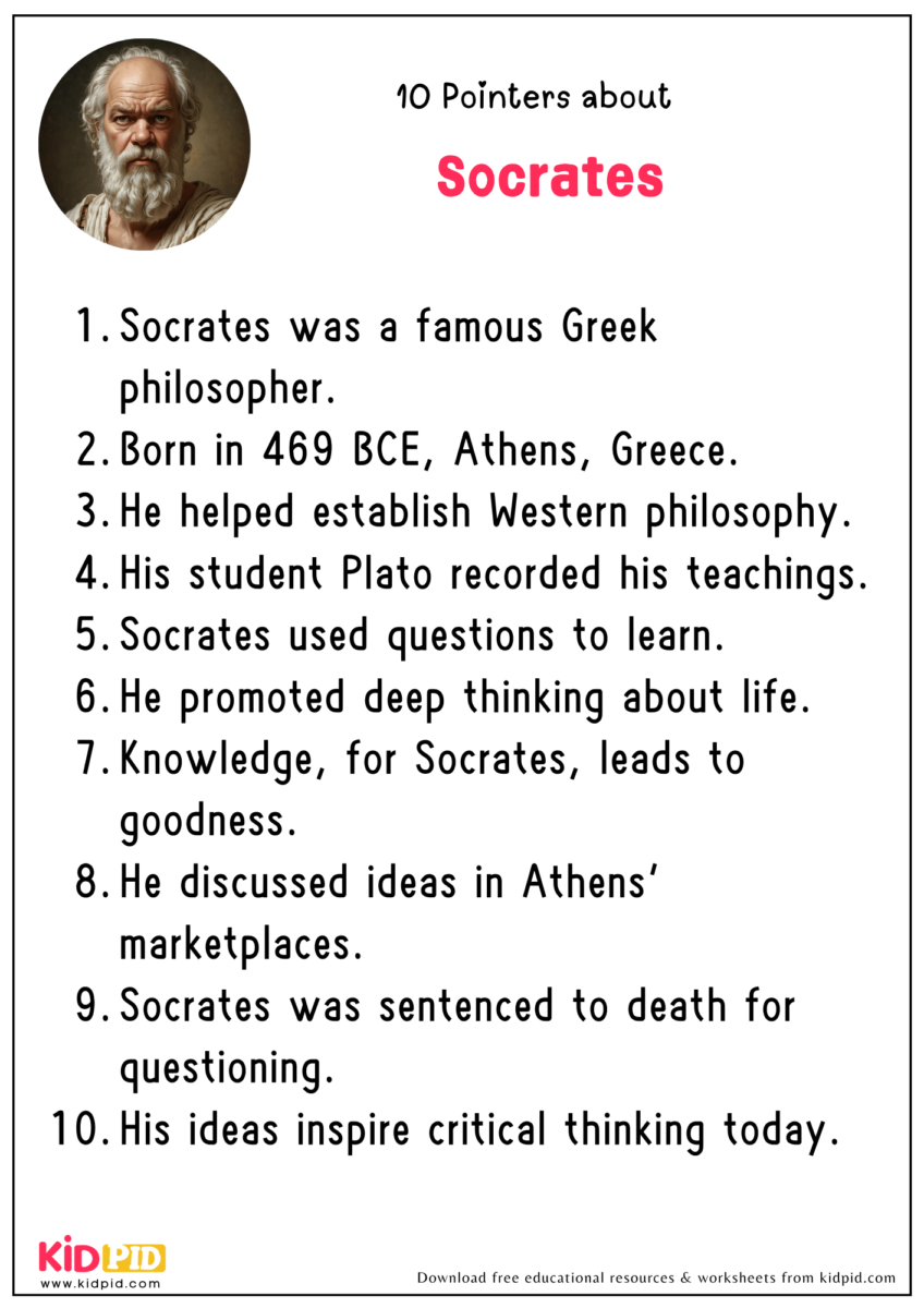 Essay - Socrates - Kidpid