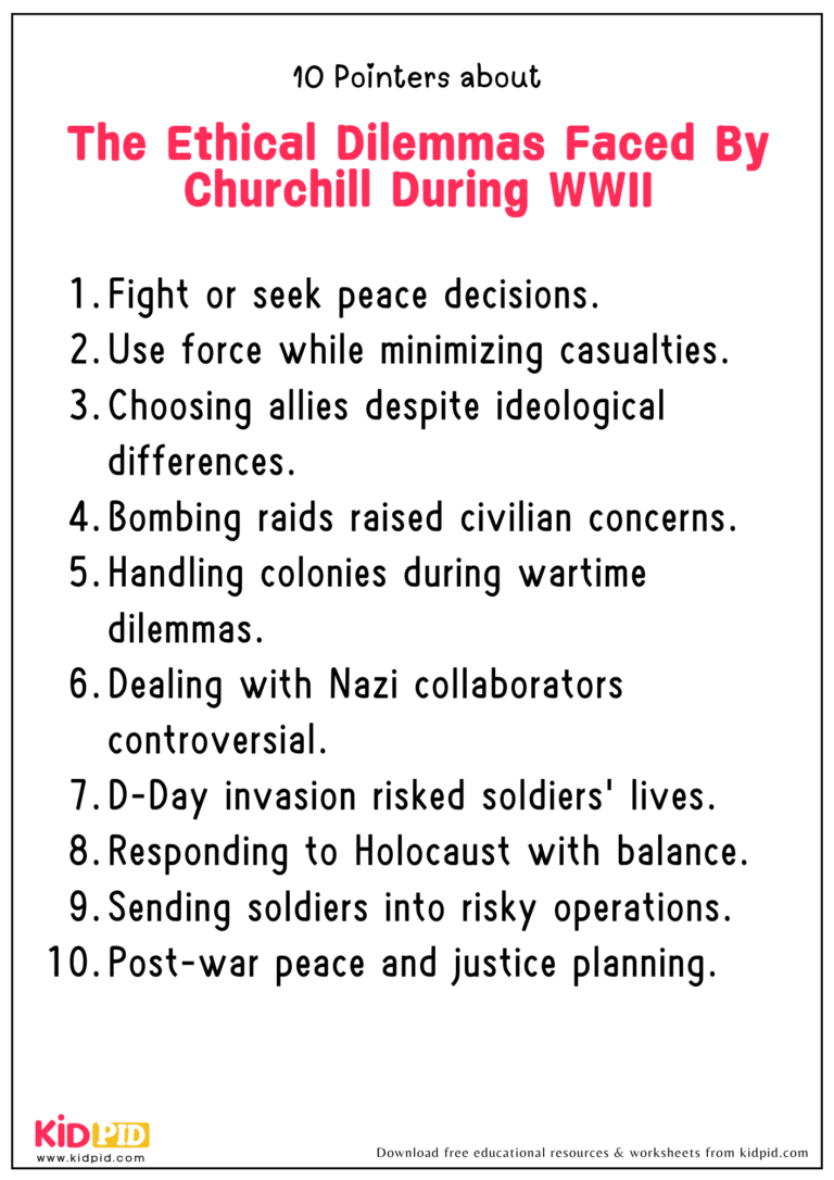Essay - The Ethical Dilemmas Faced By Churchill During WWII - Kidpid