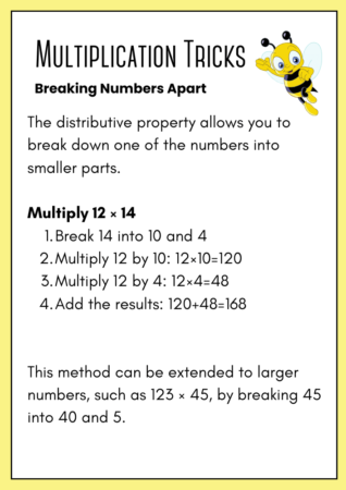 Multiplication Tricks for Faster Calculations - Kidpid