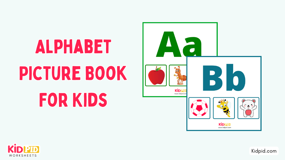 Alphabet Picture Book For Kids - Kidpid