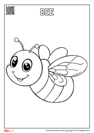 Insects Coloring Pages For Kids - Kidpid