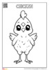 Farm Animal Coloring Page For Kids - Kidpid