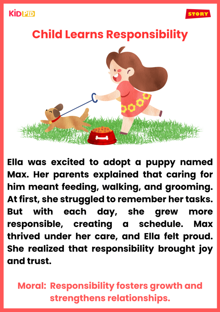 Everyday Life and Friendship Short Stories With Moral For Children - Kidpid