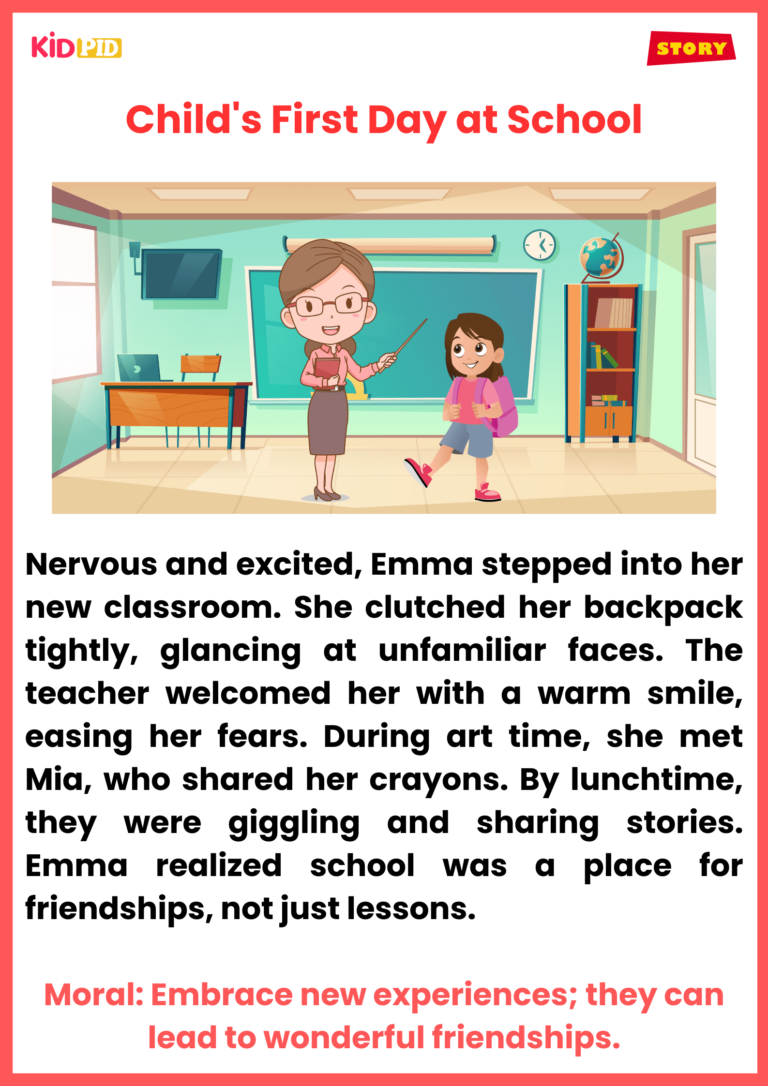 Everyday Life and Friendship Short Stories With Moral For Children - Kidpid