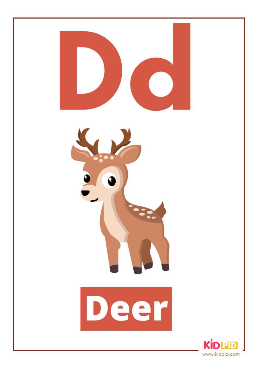 English Alphabet Vocabulary Book for Kids - Kidpid