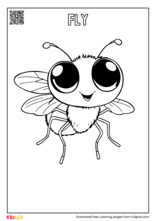 Insects Coloring Pages For Kids - Kidpid