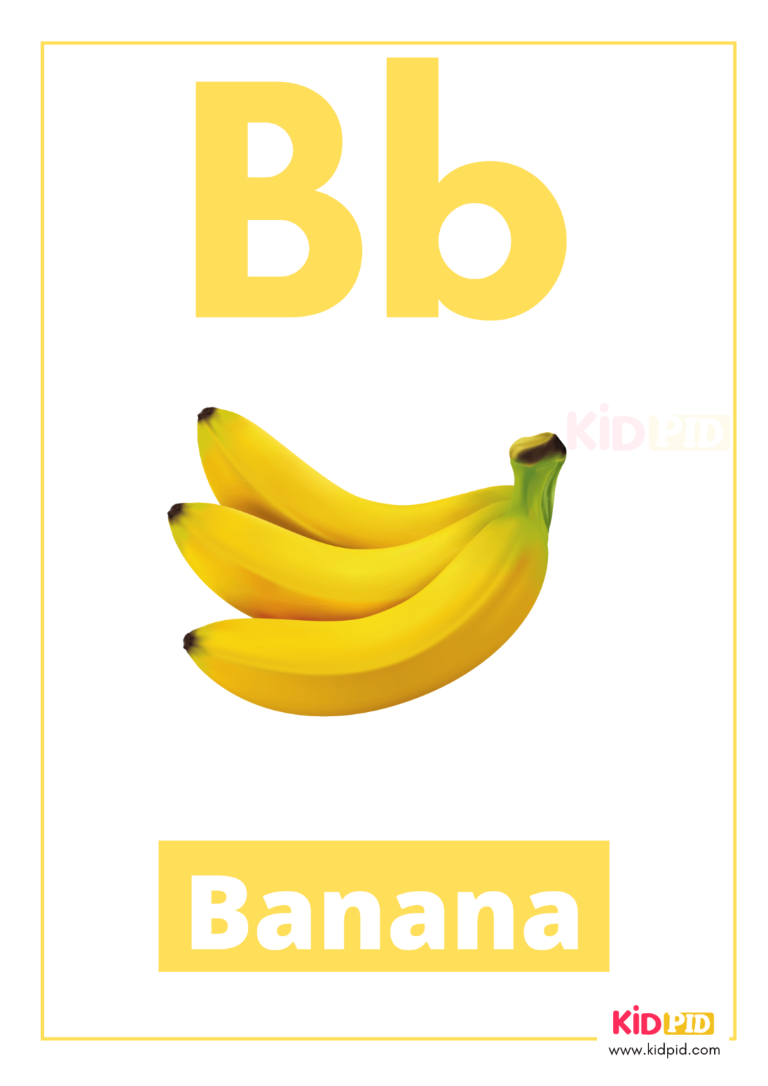 A to Z Fruits Alphabet Vocabulary Book - Kidpid