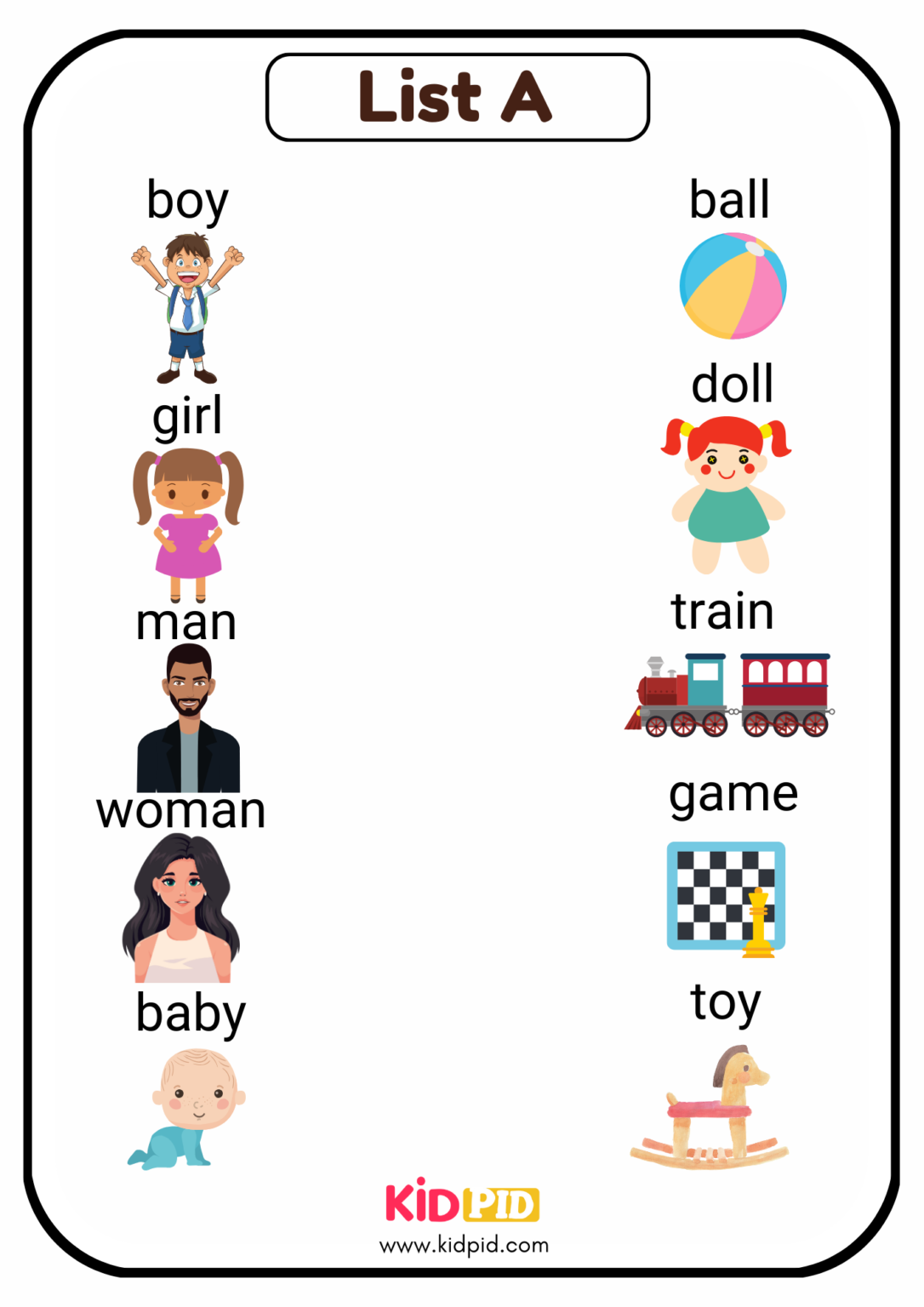 Fry Sight Words for Kids - Kidpid